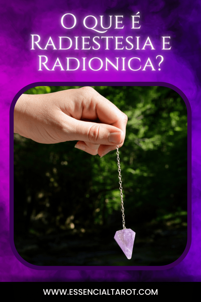 O que é Radiestesia e Radionica? - Essencial Tarot