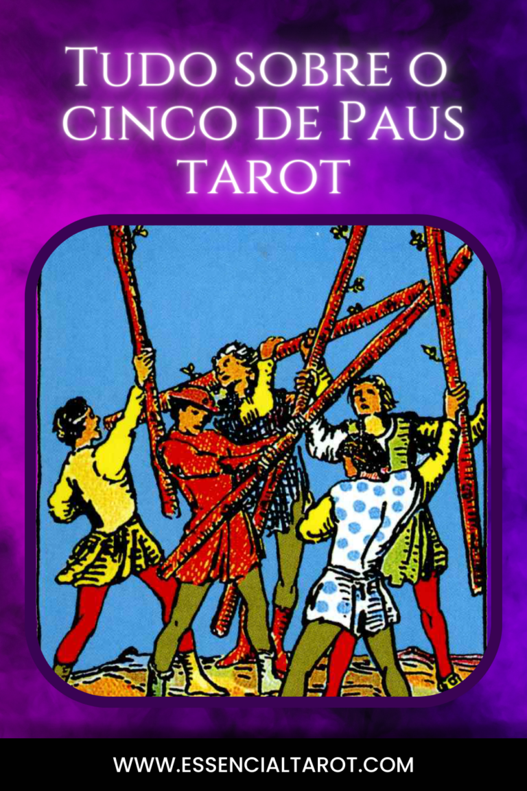Cinco de Paus – Tarot - Essencial Tarot