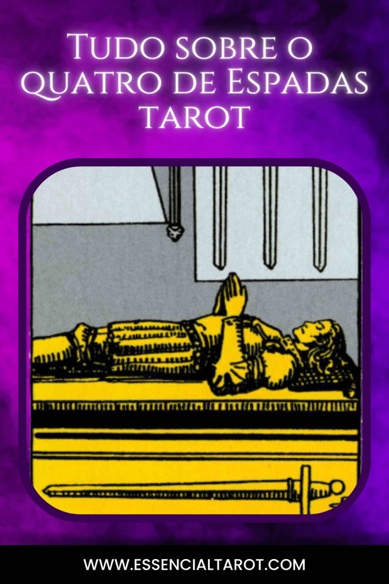 Quatro de Espadas – Tarot - Essencial Tarot